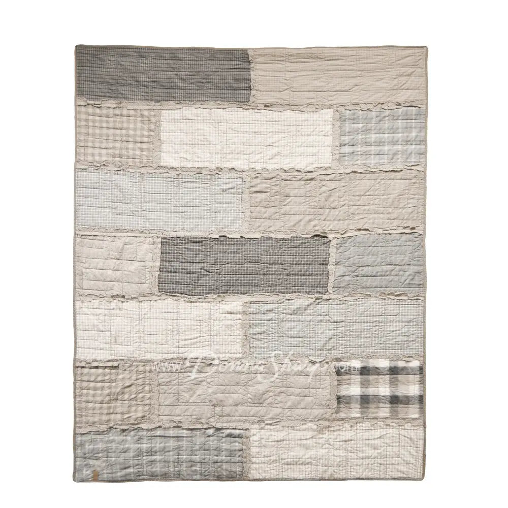 Donna Sharp Smoky Cobblestone Cotton Quilted Bedding: A Timeless Blend ...
